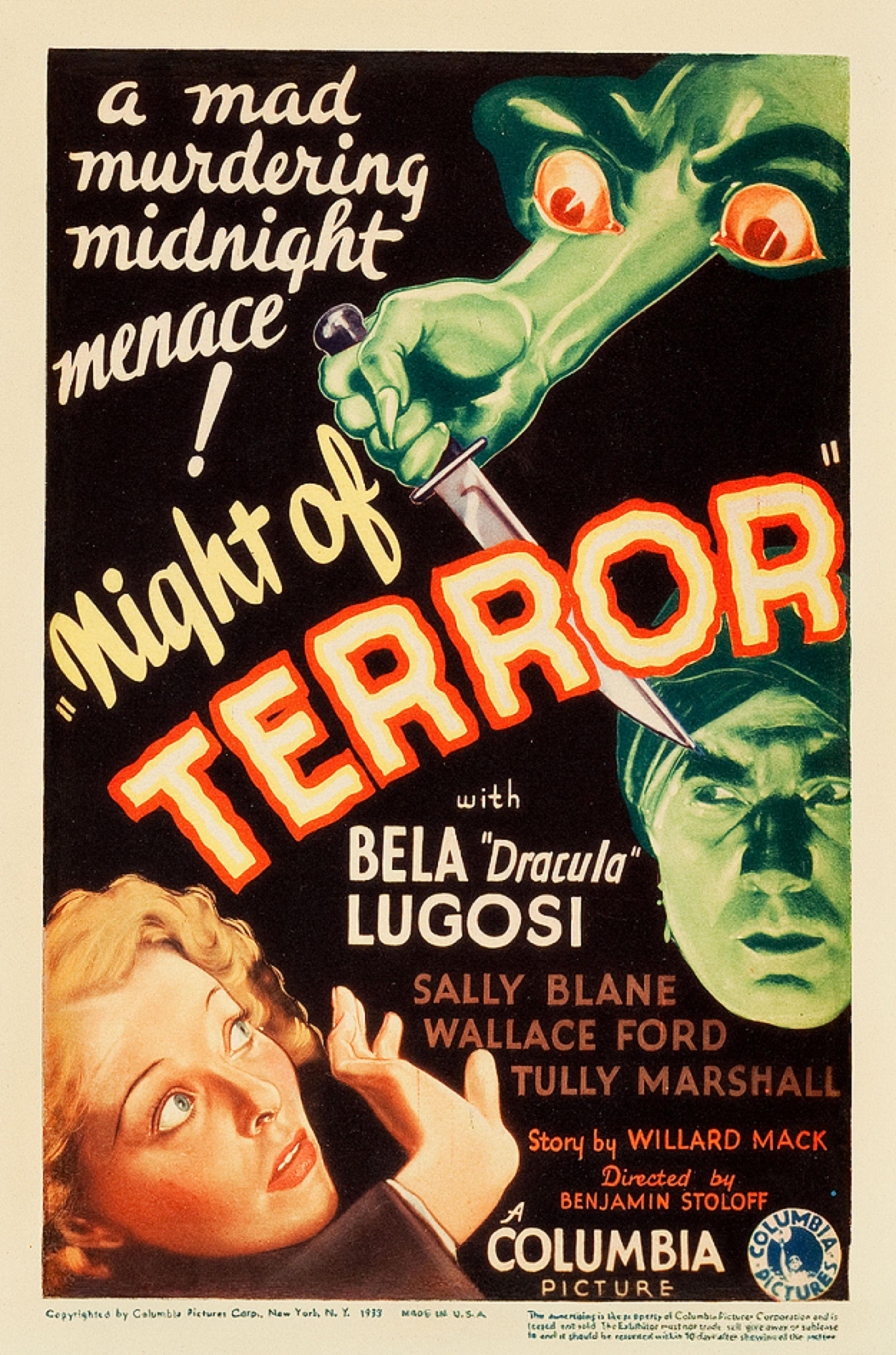 Night of Terror (1933) – Jiggy's Horror Corner